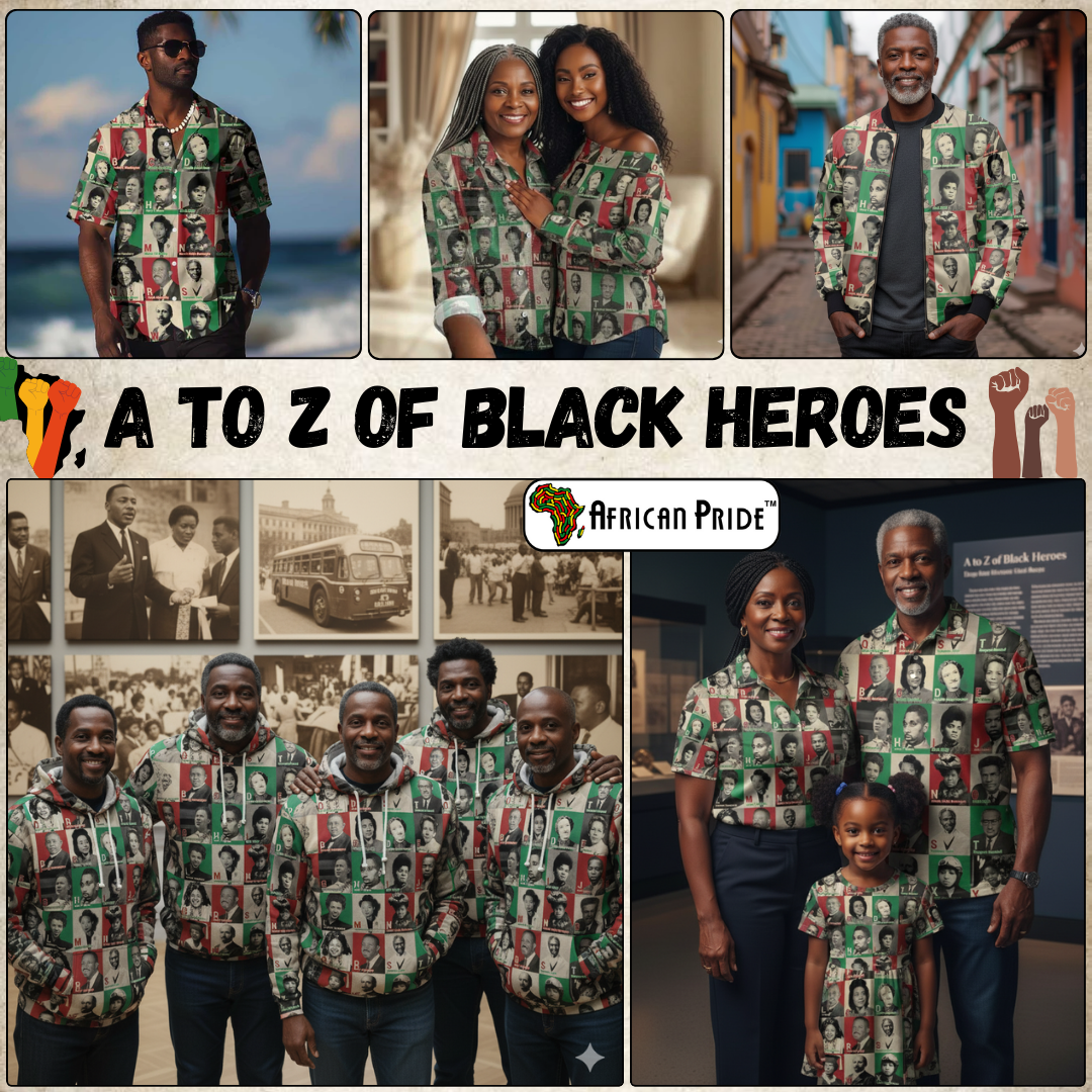 A To Z Black Heroes & Civil Rights Leaders Collection - African Pride
