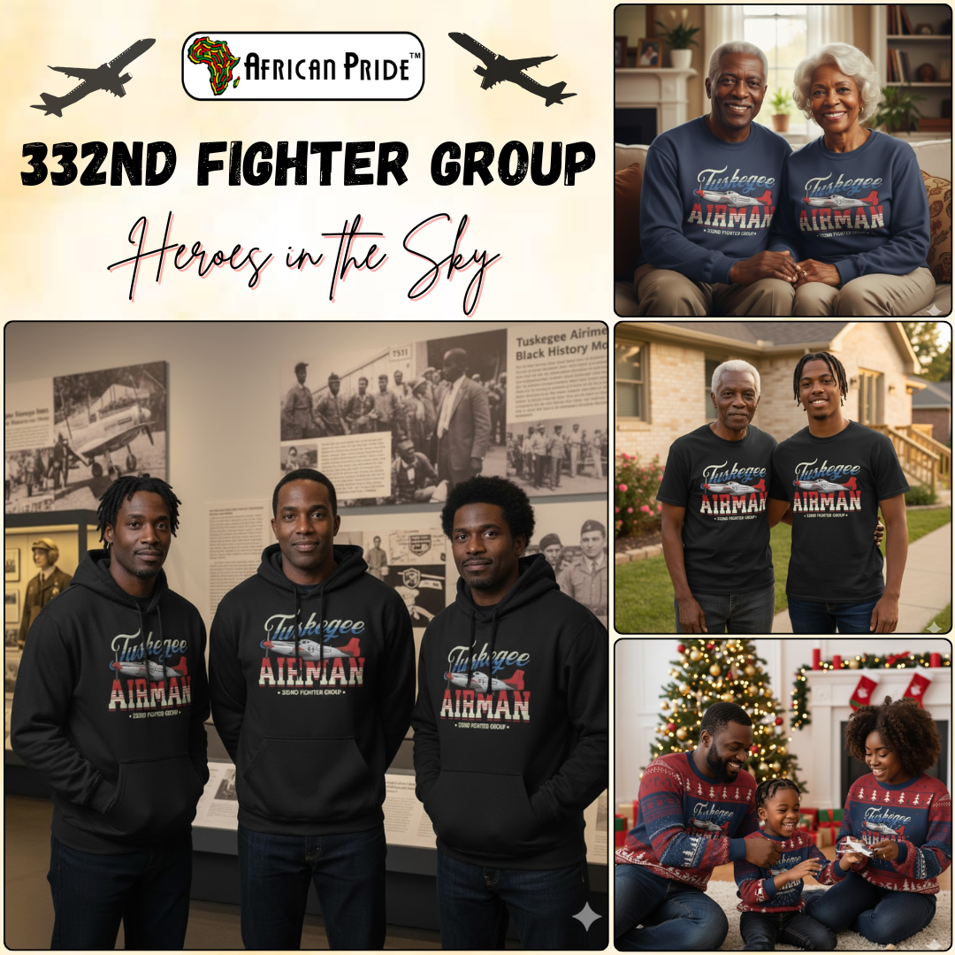 Tuskegee Airmen 332nd Fighter Group Collection - Black History Month ...
