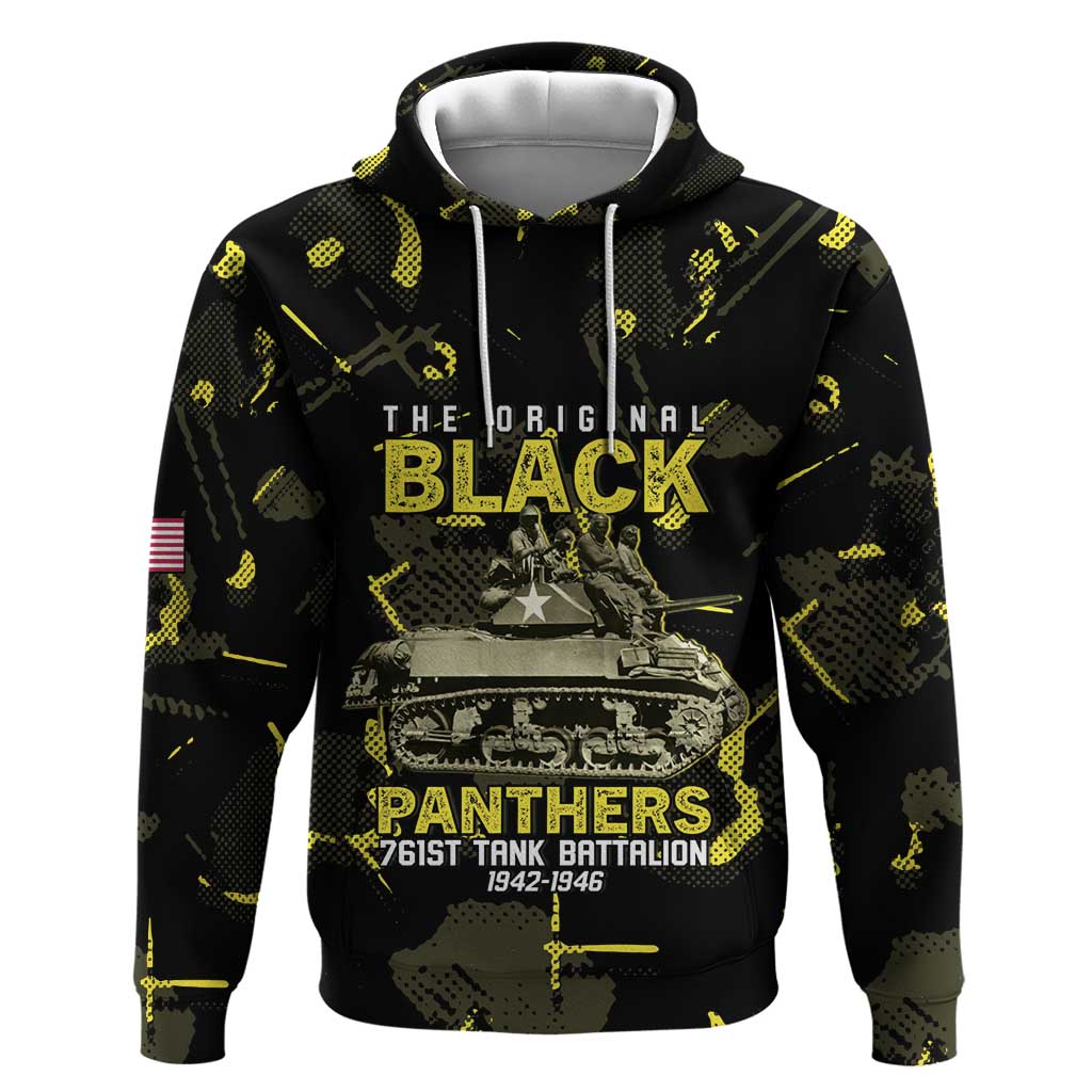The Original Black Panthers 761st Tank Battalion Hoodie African ...