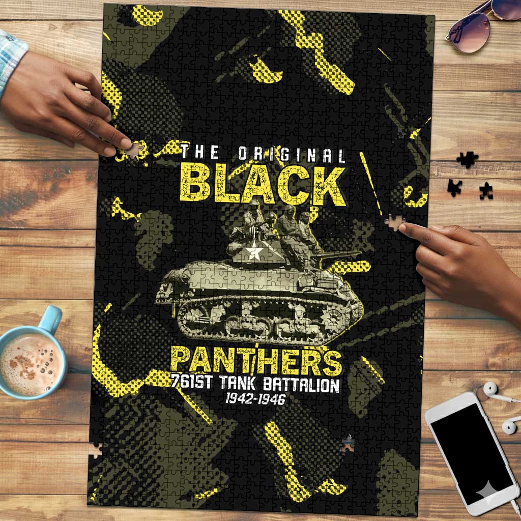 The Original Black Panthers 761st Tank Battalion Puzzle African ...