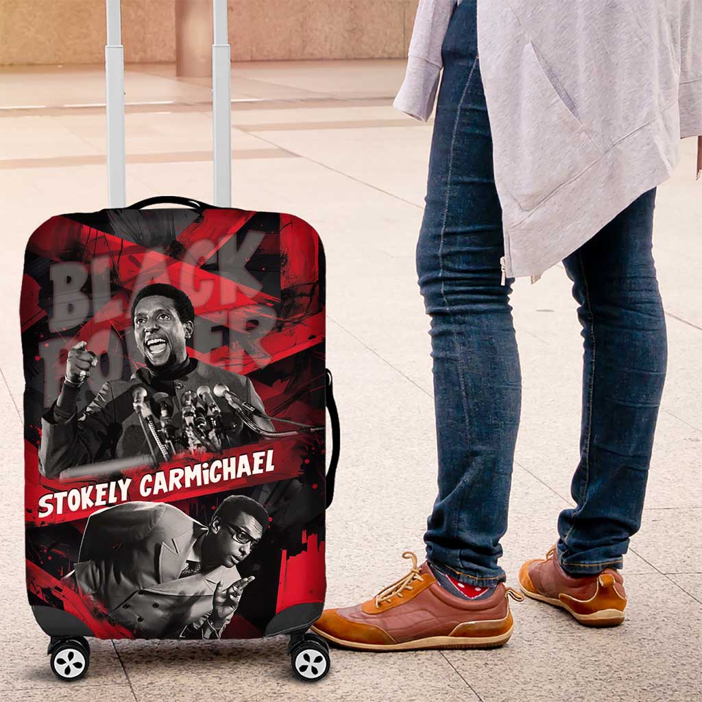 Stokely Carmichael Luggage Cover Graphic Design Black Power Quote ...