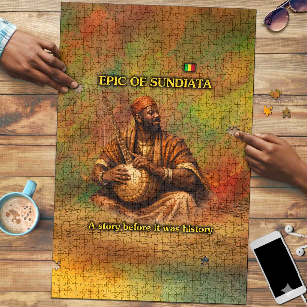 Sundiata Keita Puzzle Griot Storytelling Scene, Epic of Sundiata Text ...