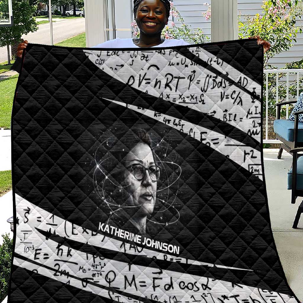 Katherine Johnson Quilt with Orbital Space Portrait, Historic NASA ...