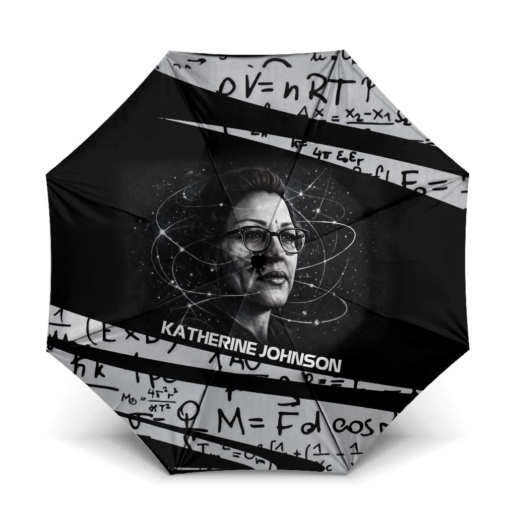 Katherine Johnson Umbrella with Orbital Space Portrait, Historic NASA ...