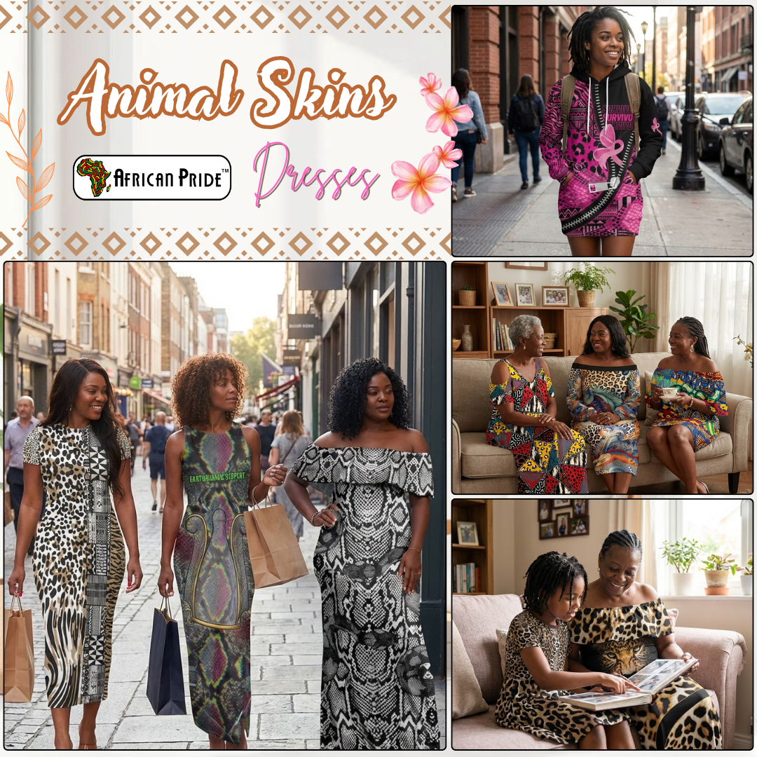Animal Print Dresses & Leopard Skin Dresses for Women - African Pride ...