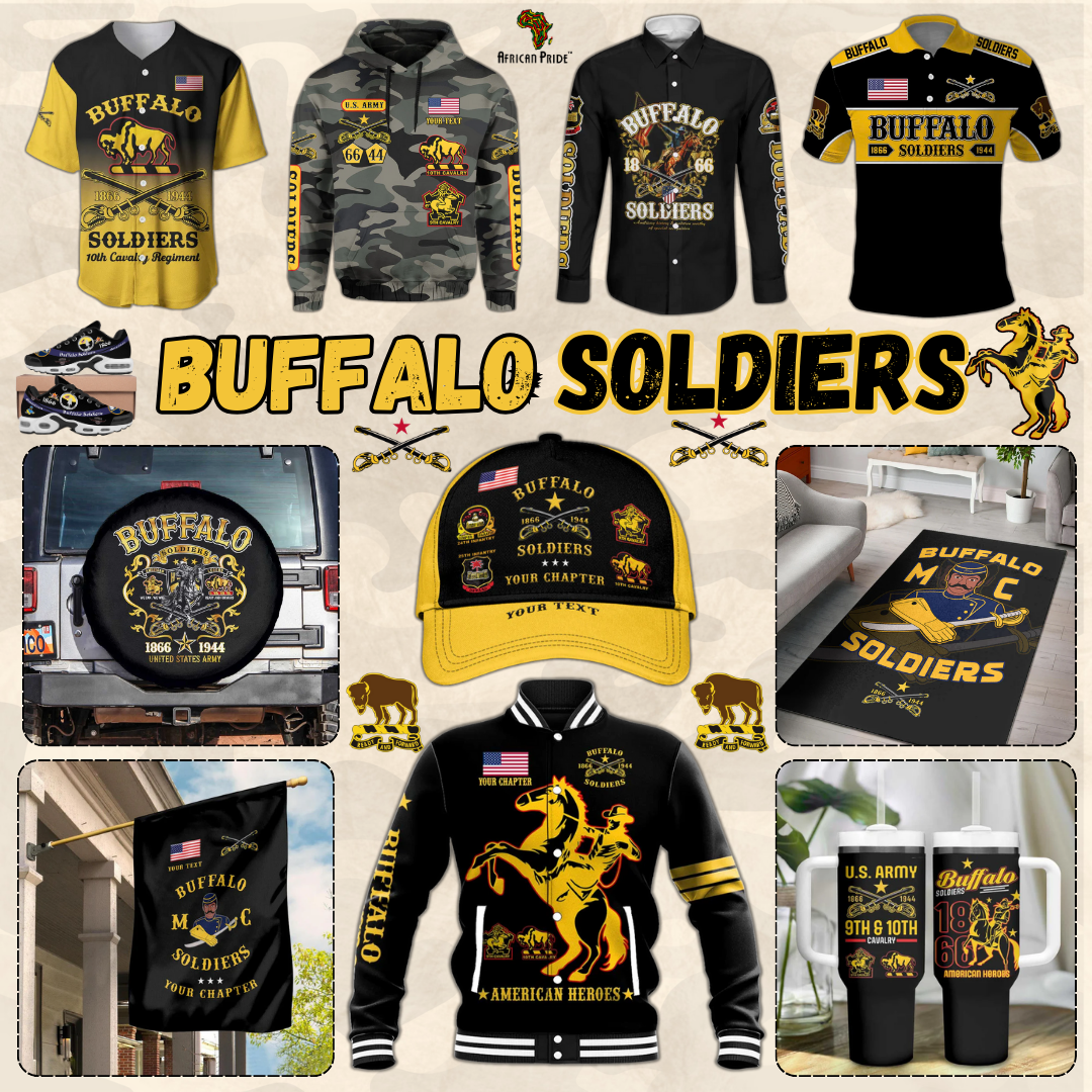 Buffalo Soldiers Apparel & Merchandise - Honor African American ...