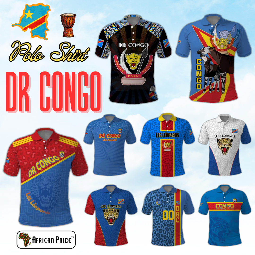 DR Congo Polo Shirt