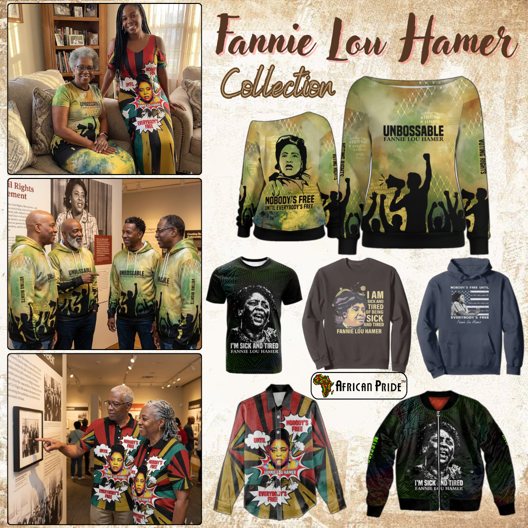 Fannie Lou Hamer Collection - Premium African Heritage Apparel ...