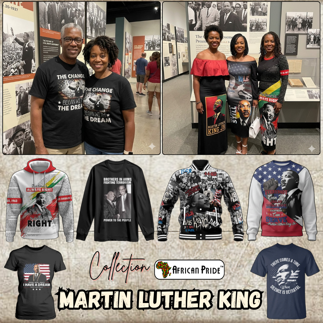 MLK Collection - Martin Luther King Jr. Tribute Apparel | African Pride