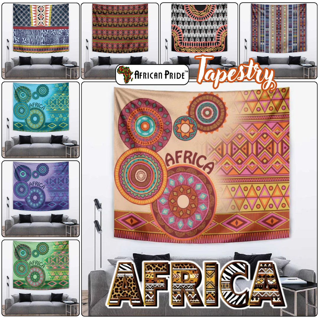 Traditional Pattern Tapestries - Authentic African Heritage Decor ...
