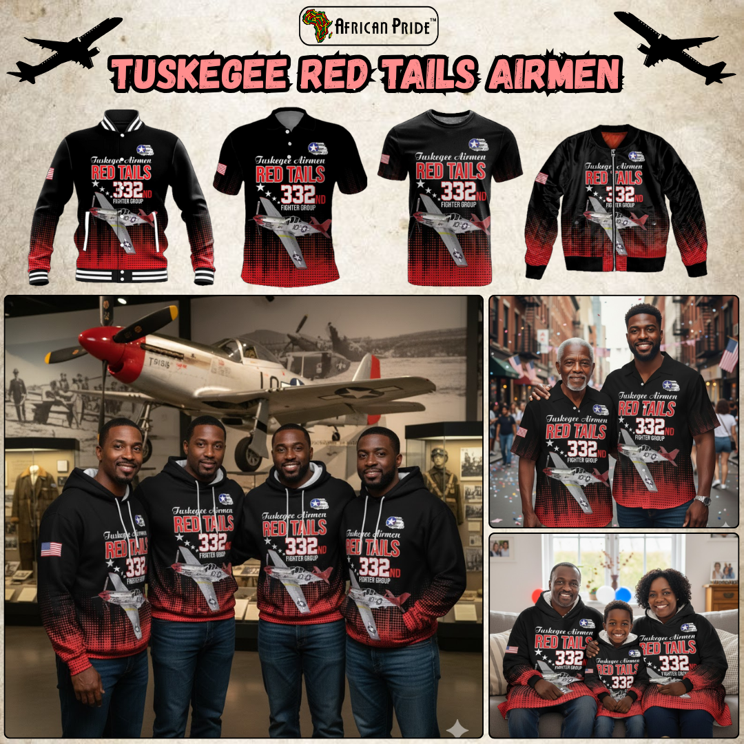 Tuskegee Airmen Red Tails WWII Tribute Collection - African Pride Heritage