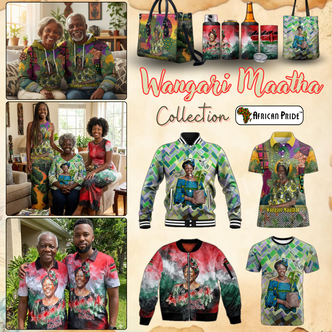 Wangari Maathai Collection - Premium African Heritage Apparel | African ...