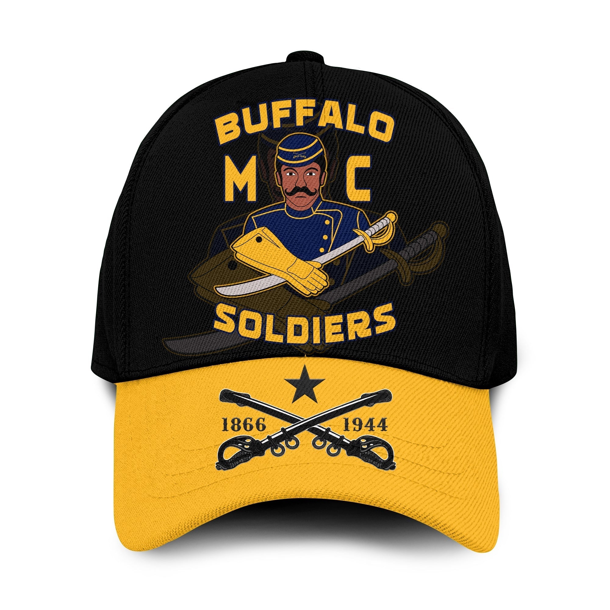 Buffalo Soldiers Classic Cap BSMC Club Adore Motorcycle Ver.02