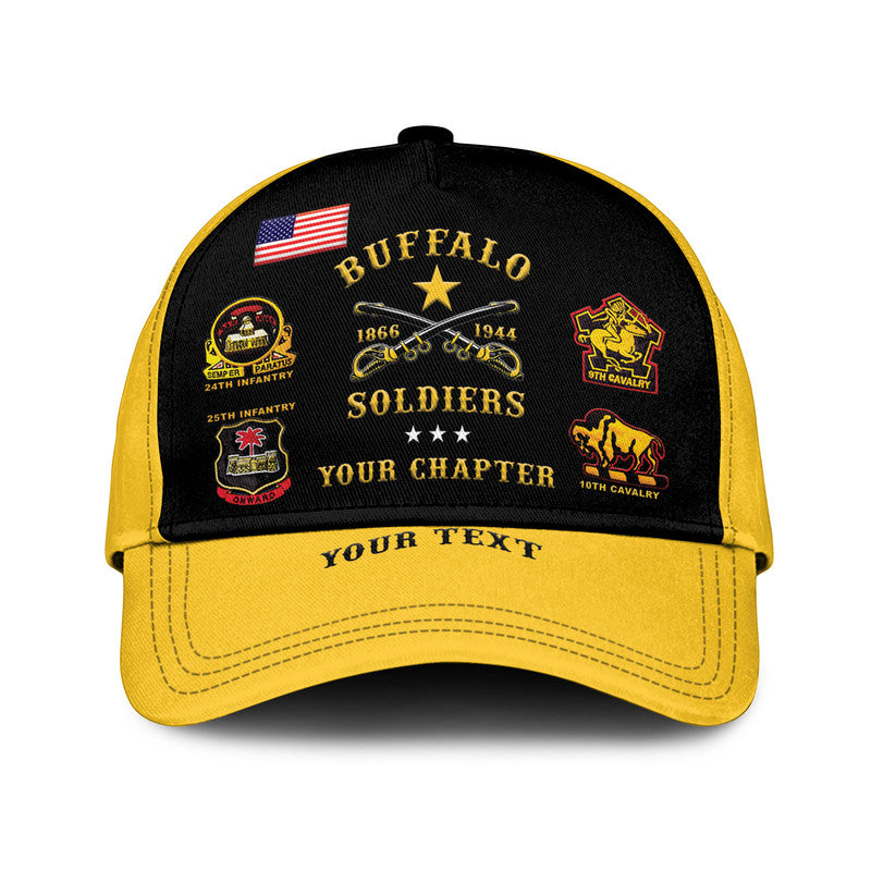 Personalized Buffalo Soldiers Classic Cap African American Military