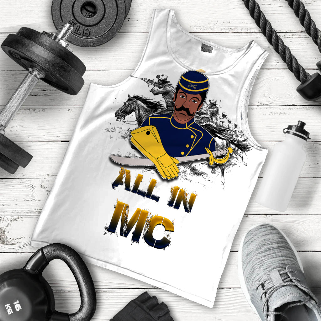 Personalized Buffalo Soldiers Men Tank Top History