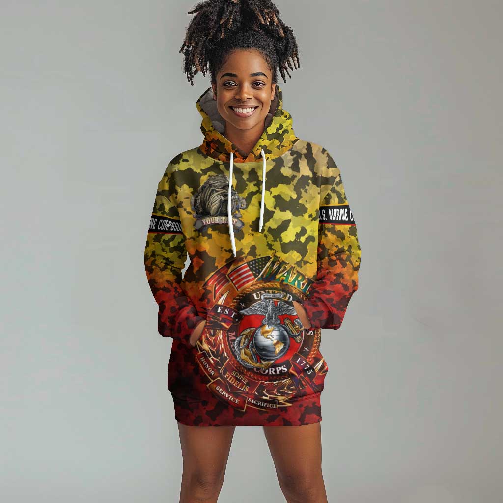 Montford Point Marines Hoodie Dress Afro Devil Dog Soldier Legend by ...