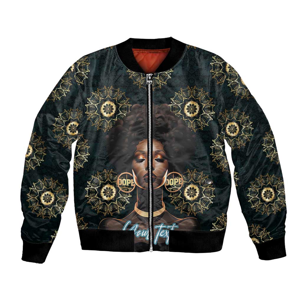 Personalized Afro Women Bomber Jacket Powerful African Pattern by ...
