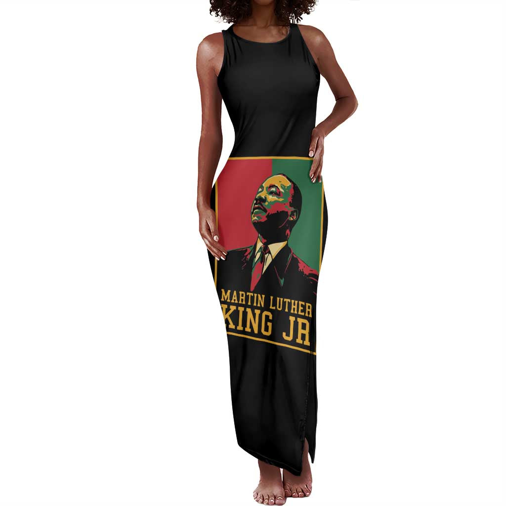 Martin Luther King Jr Tank Maxi Dress MLK Retro Style by AfricanPride