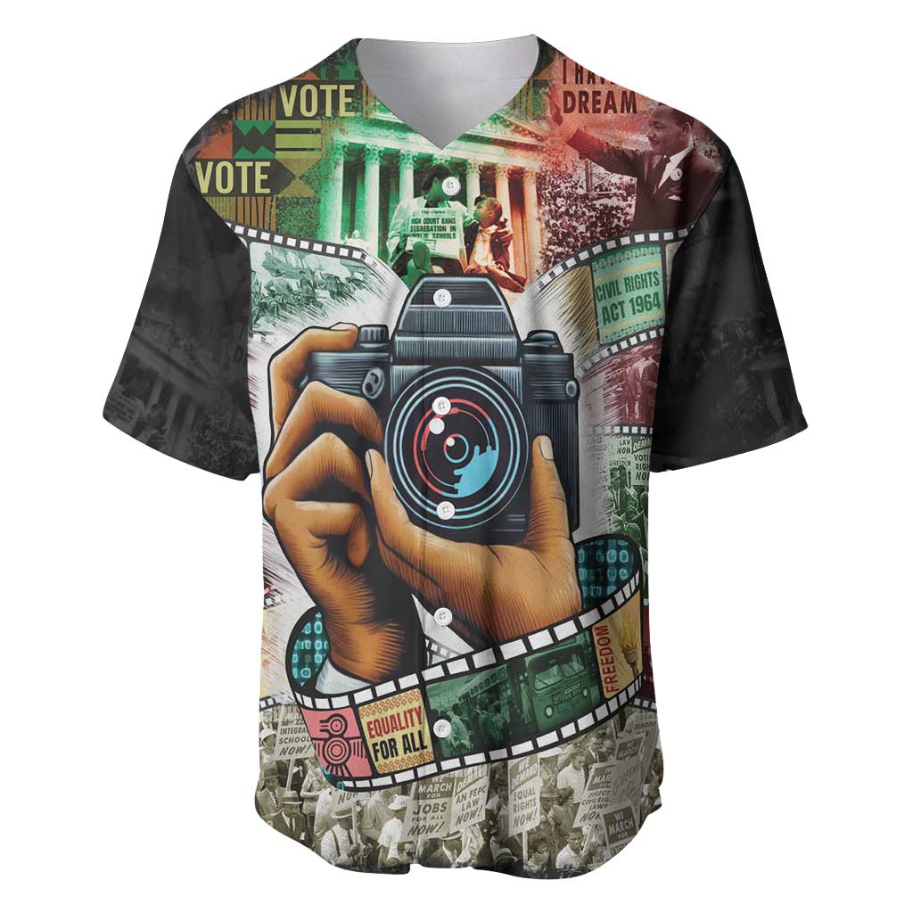 African American Civil Rights Leaders Baseball Jersey Heritage in ...