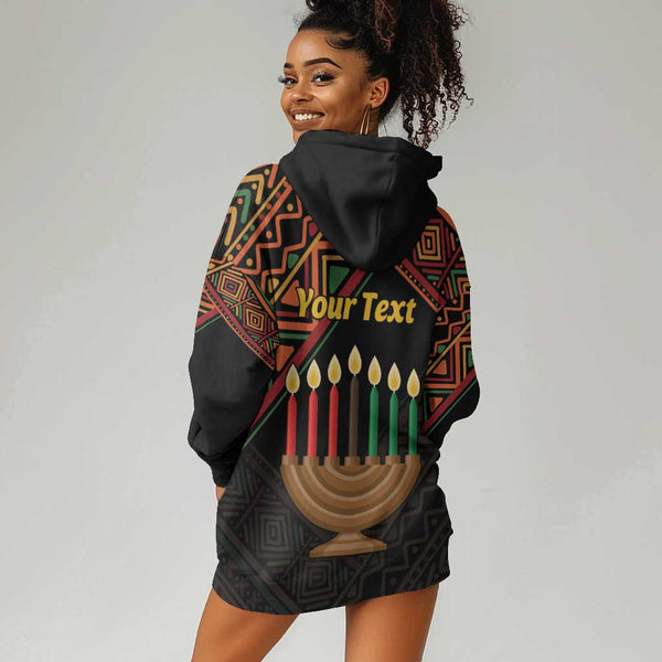 Personalized African Happy Kwanzaa Hoodie Dress by AfricanPride ...