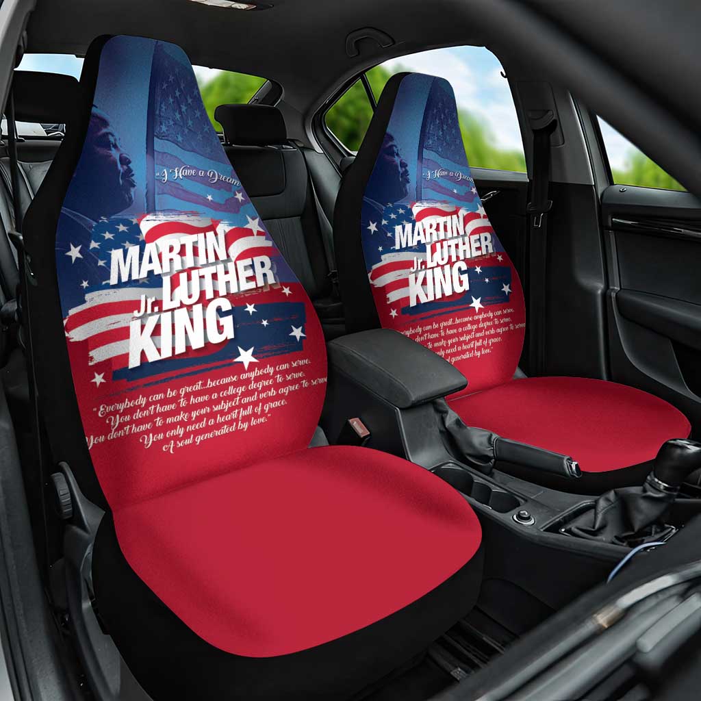 Martin Luther King MLK Car Seat Cover I Have A Dream by African Pride
