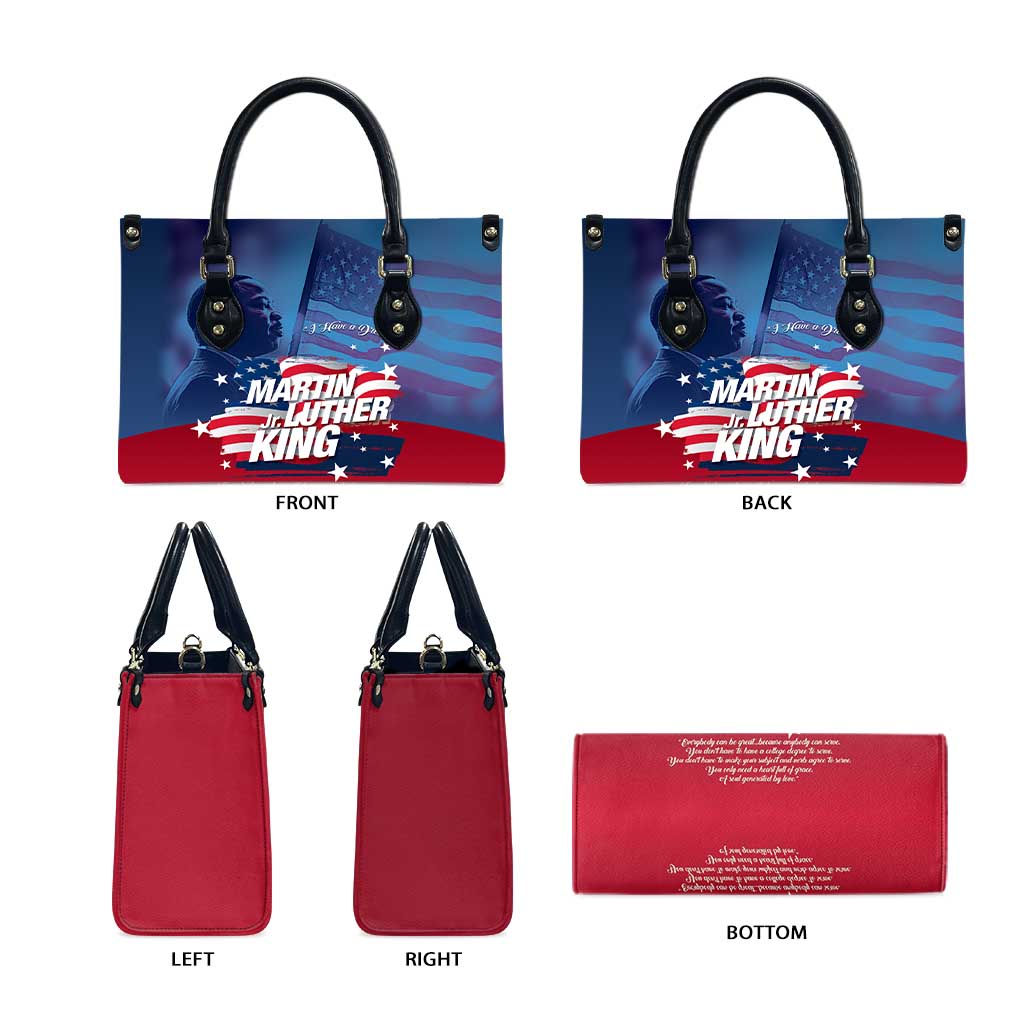 Martin Luther King MLK Leather Bag I Have A Dream by African Pride