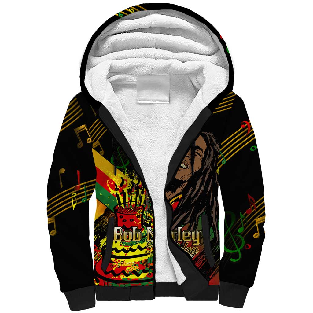The Father of Reggae Sherpa Hoodie - Legendary Birthday Tribute by ...