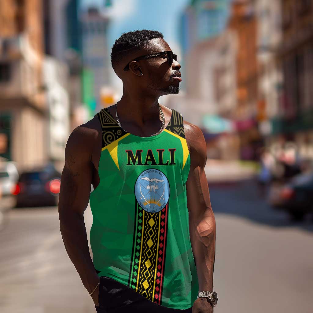 Mali Men Tank Top Mali ka Fasojamana by AfricanPride