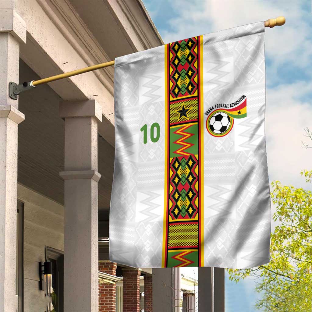 Ghana National Football Custom Garden Flag Kente Motifs Sporty Style by ...