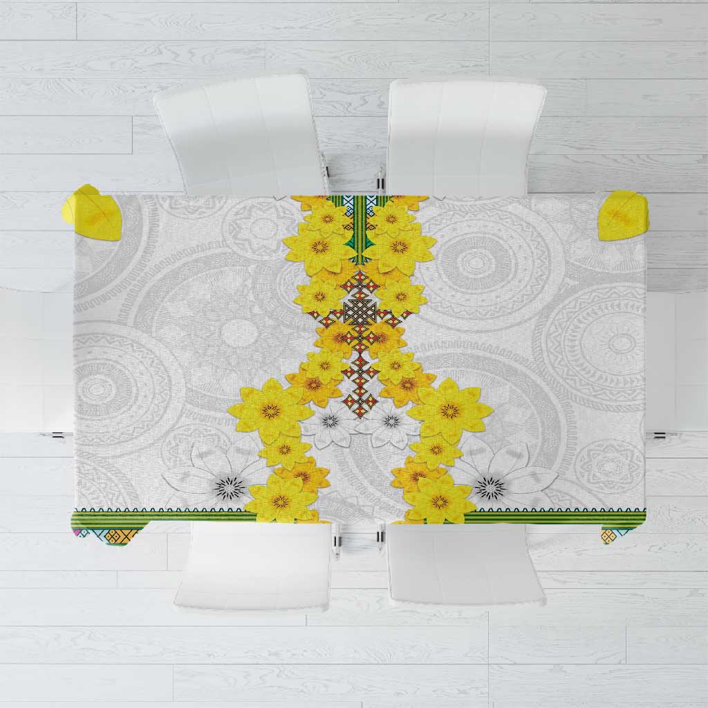 Enkutatash Ethiopia New Year Tablecloth Tilet Pattern With Adey Abeba ...