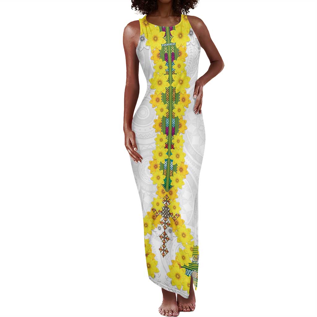 Enkutatash Ethiopia New Year Tank Maxi Dress Tilet Pattern With Adey ...