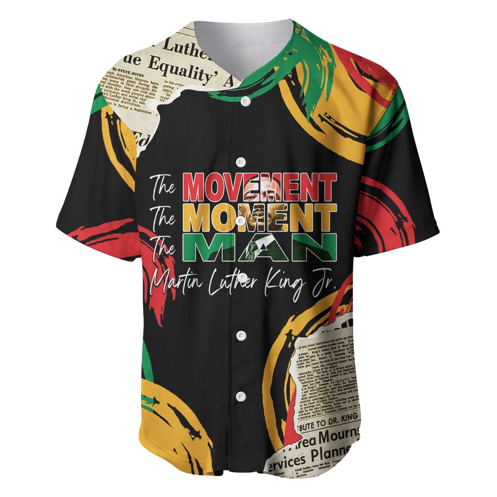 Remembering The Legacy Of MLK Baseball Jersey by AfricanPride