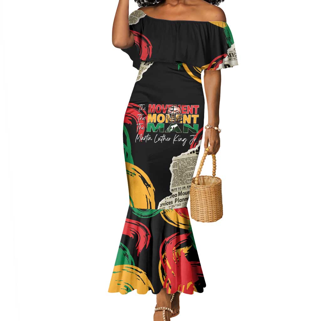 Remembering The Legacy Of MLK Mermaid Dress by AfricanPride