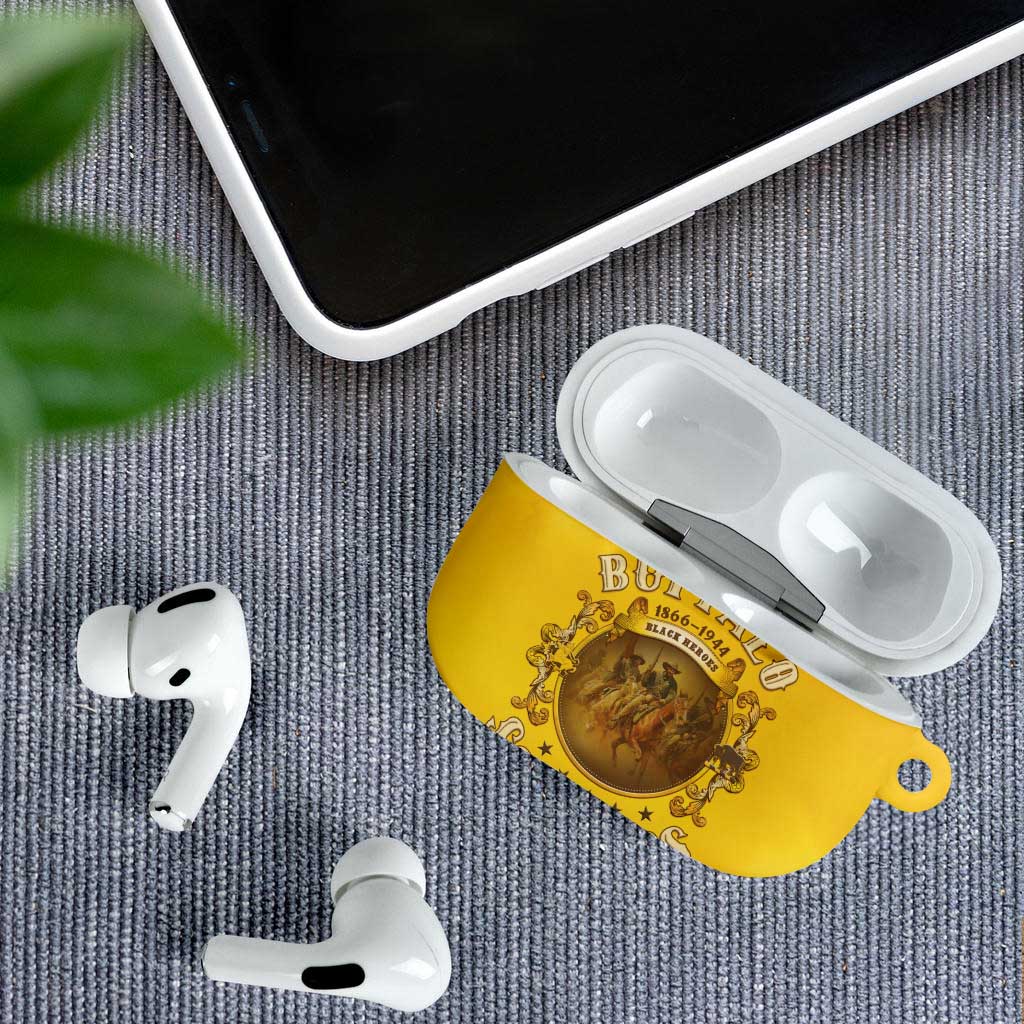 Honor Buffalo Soldiers AirPods Case African American Cavalry Yellow ...