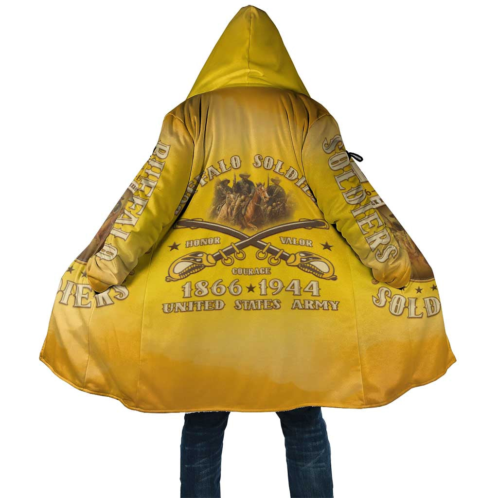 Honor Buffalo Soldiers Cloak African American Cavalry Yellow Version by ...