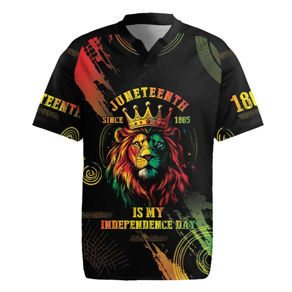 Juneteenth Is My Independence Day Rugby Jersey by African Pride