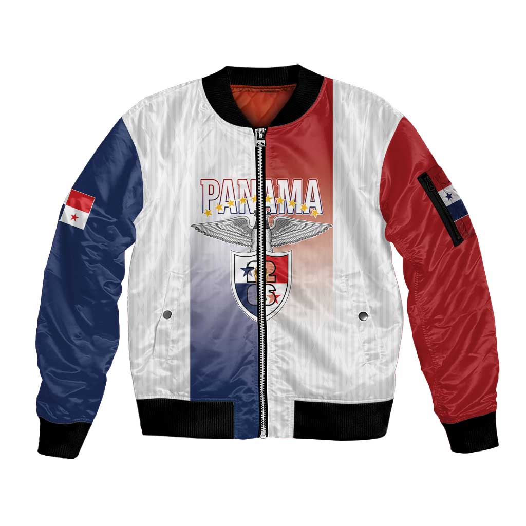 Afro-Panama Football Los Canaleros 2026 Custom Sleeve Zip Bomber Jacket ...