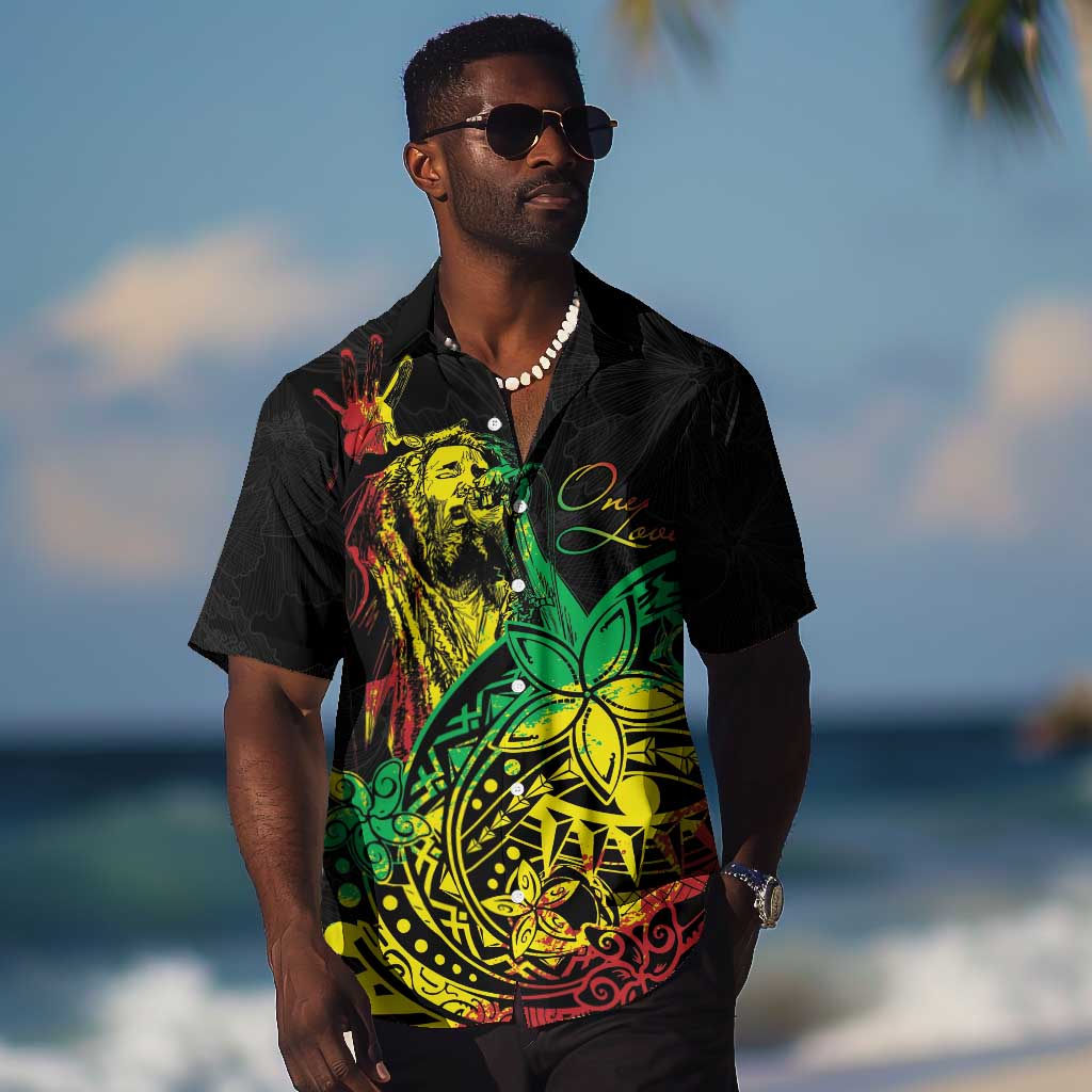 Personalised Jawaiian Reggae Hawaiian Shirt Afro-Polynesian Style by ...