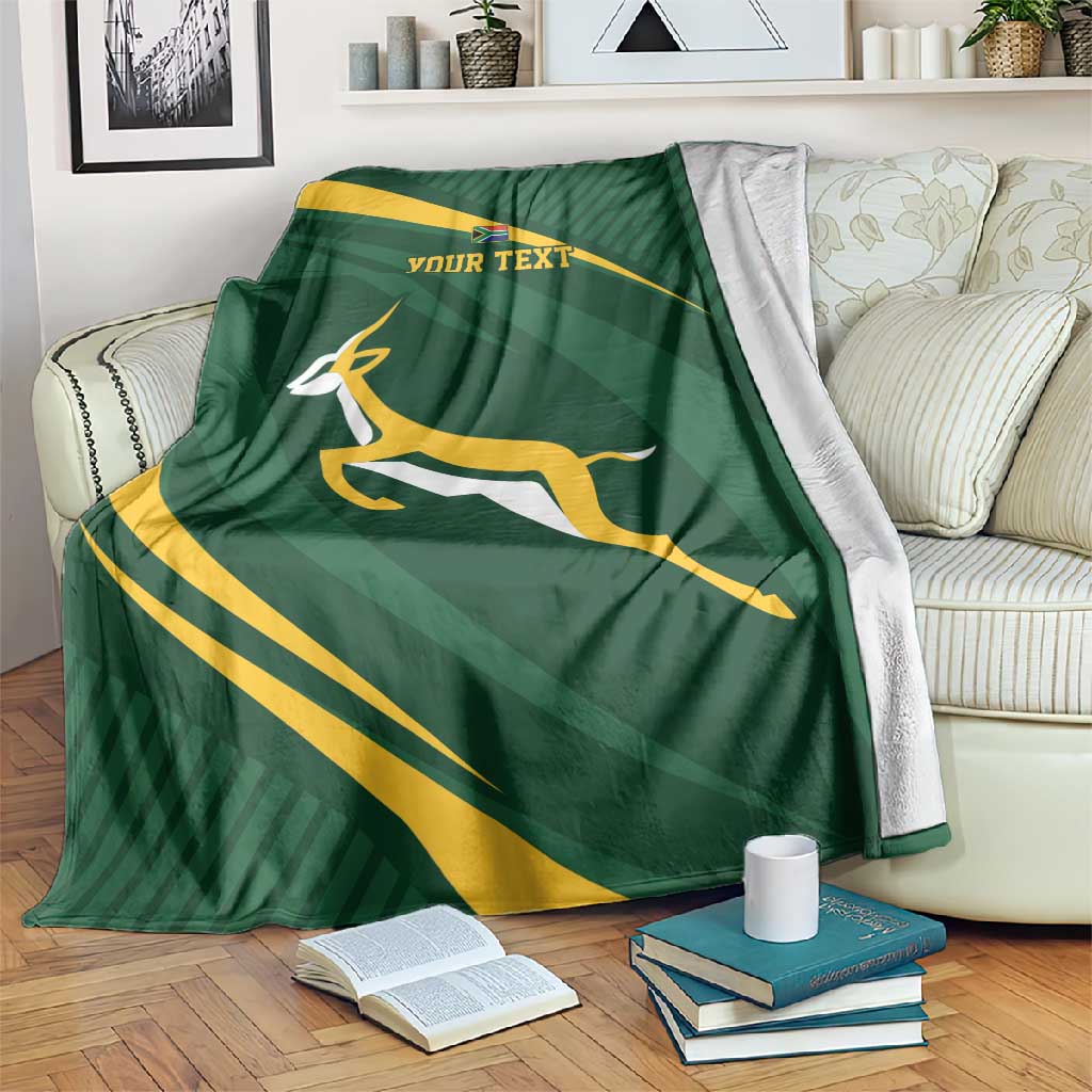 Personalized South Africa Bokke Blanket Minimalism Style by AfricanPride