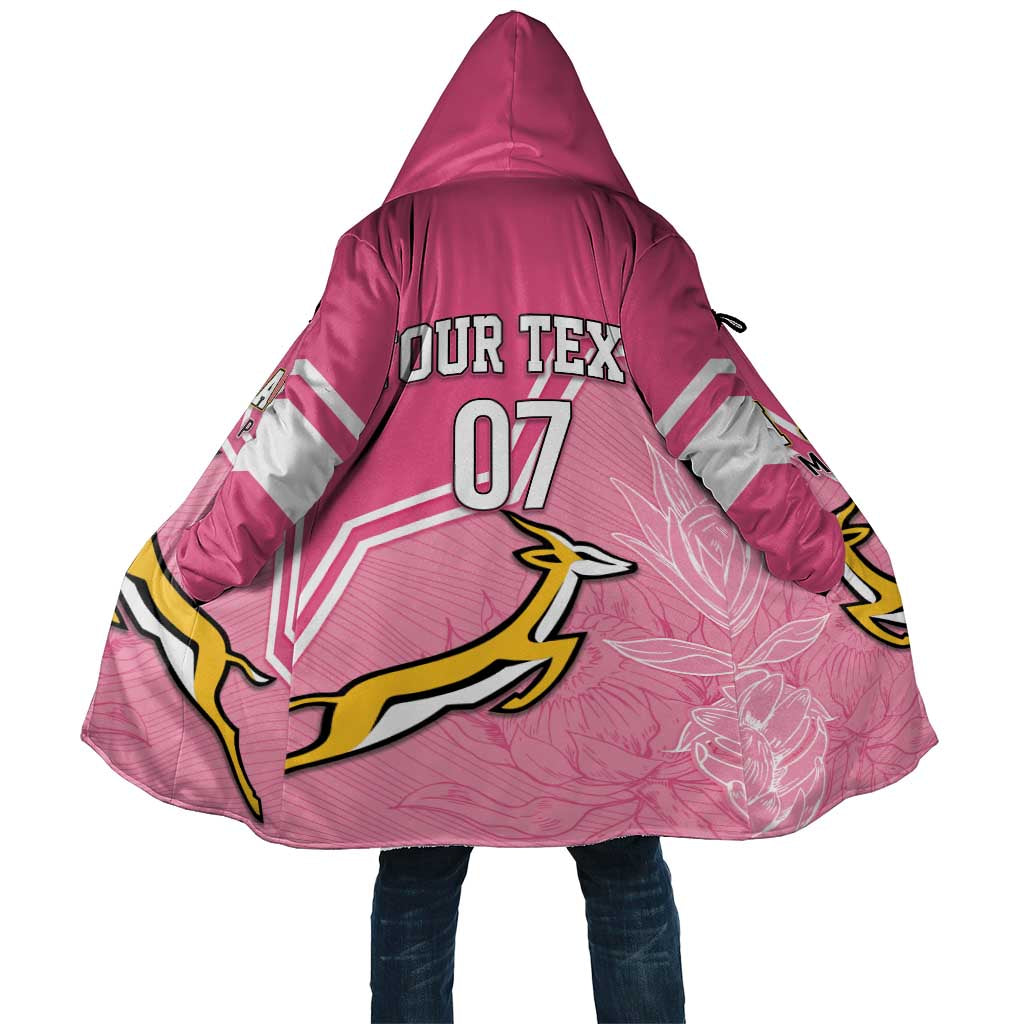 Personalized South Africa WC2026 Cloak Springboks Special Pink by ...
