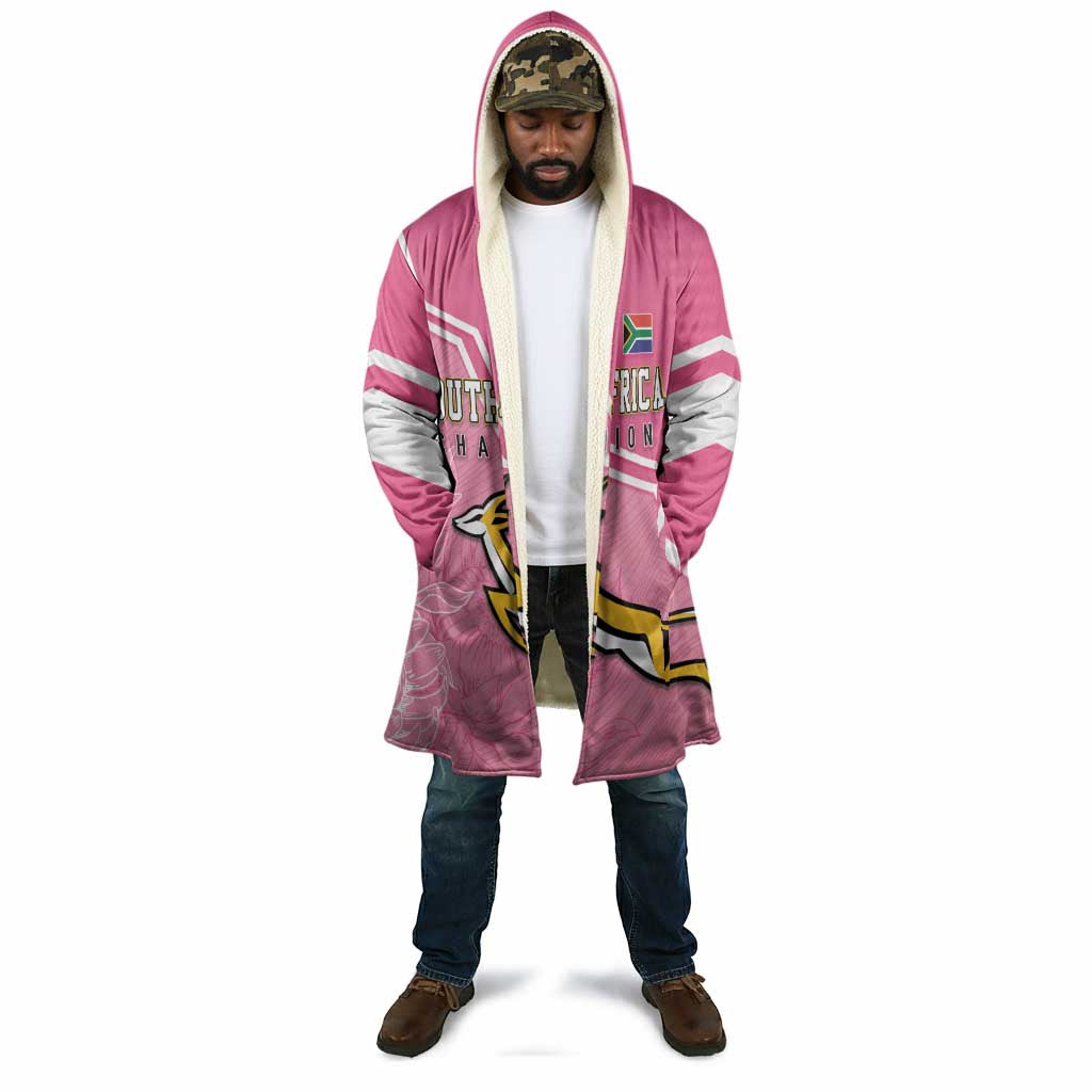 Personalized South Africa WC2026 Cloak Springboks Special Pink by ...