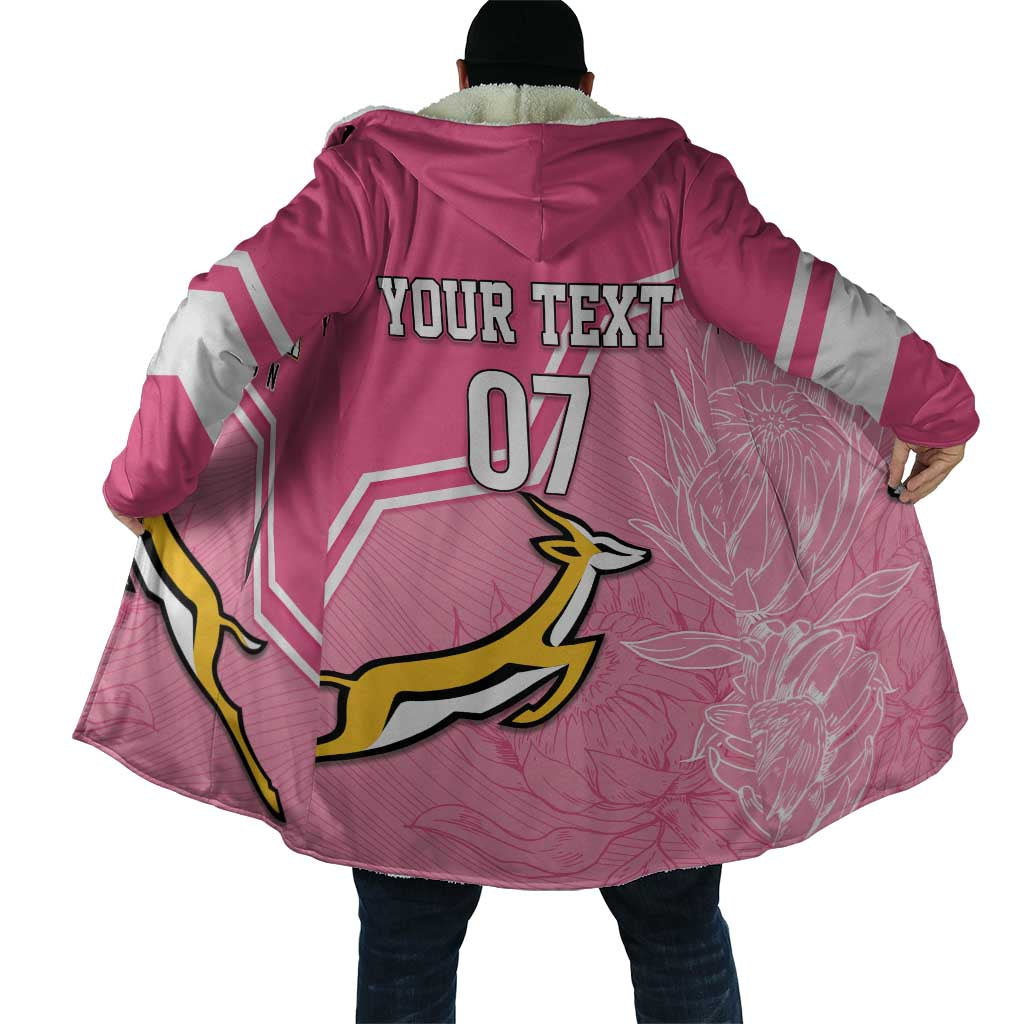 Personalized South Africa WC2026 Cloak Springboks Special Pink by ...