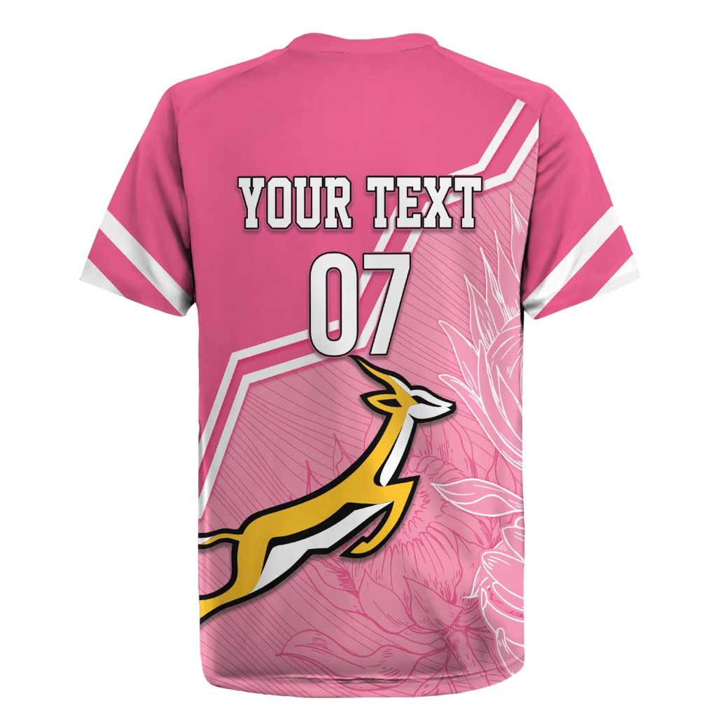 Personalized South Africa WC2026 Rugby Jersey Springboks Special Pink ...