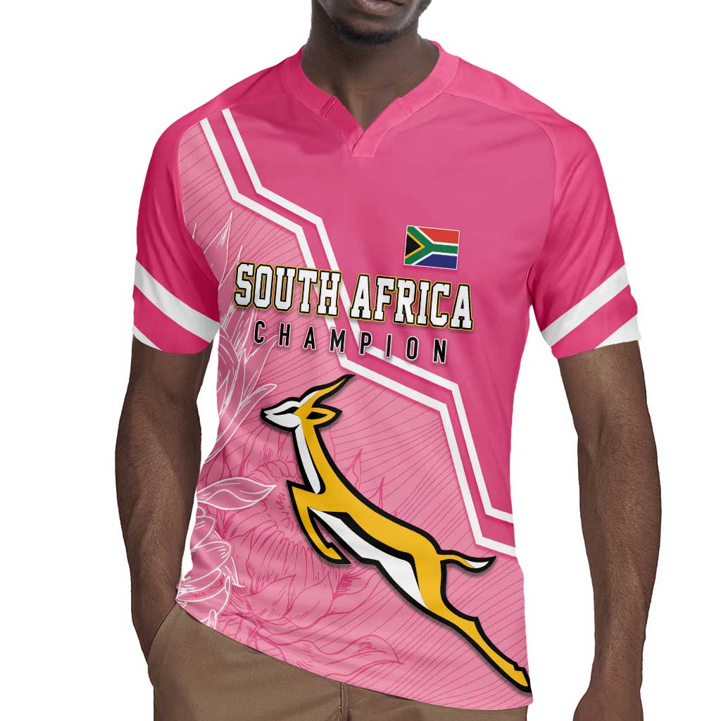 Personalized South Africa WC2026 Rugby Jersey Springboks Special Pink ...