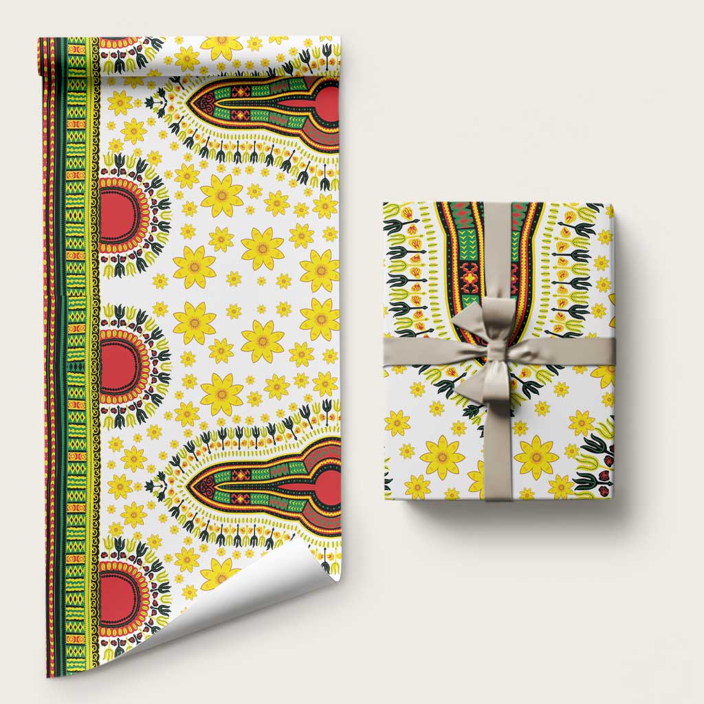 Africa Enkutatash Dashiki and Adey Abeba Wrapping Paper by African Pride