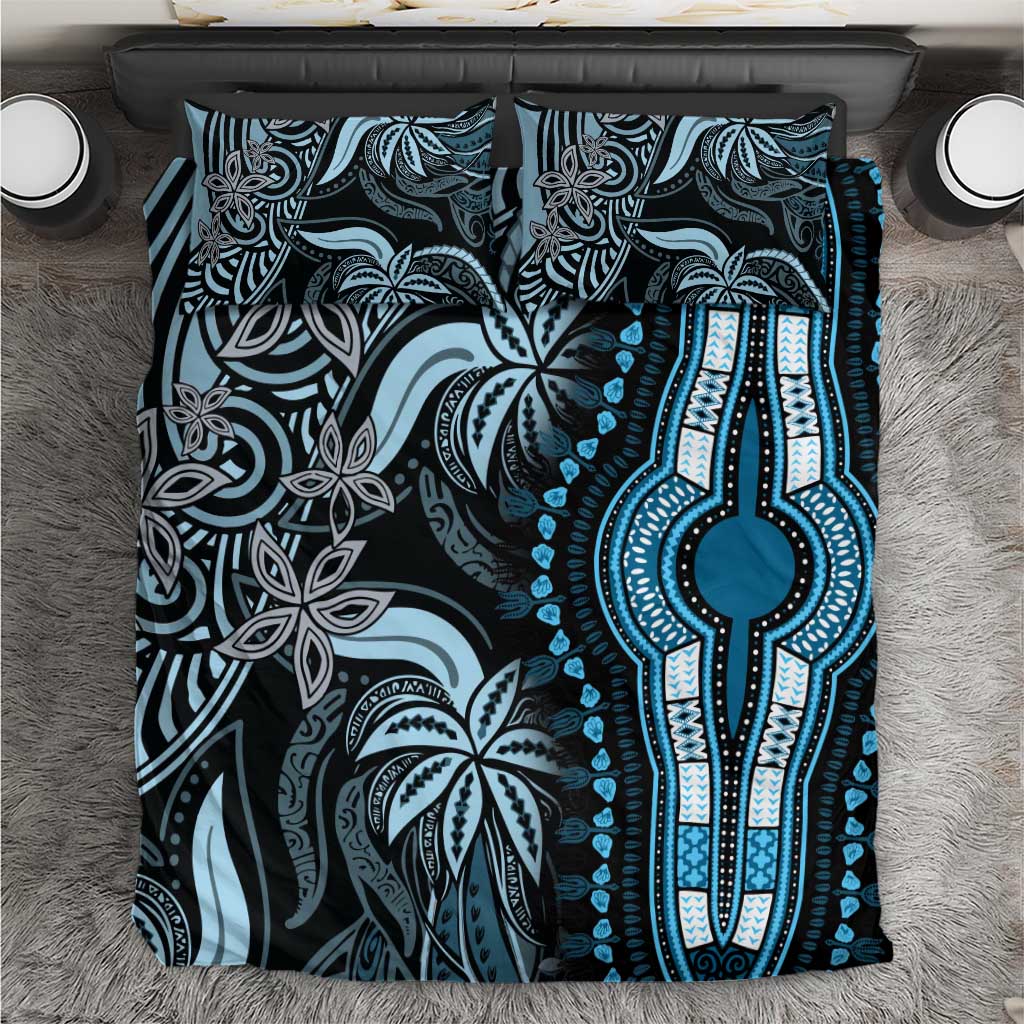 Polynesia Mixed African Dashiki Bedding Set Afro-pacific Culture - Blue ...