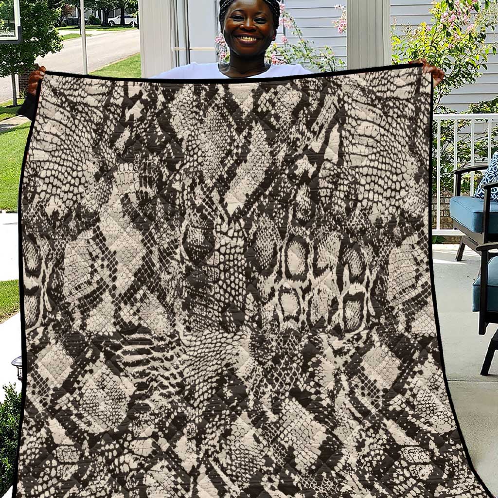African Wild Animal Skins Quilt Snake and Crocodile Mix Skin by African ...