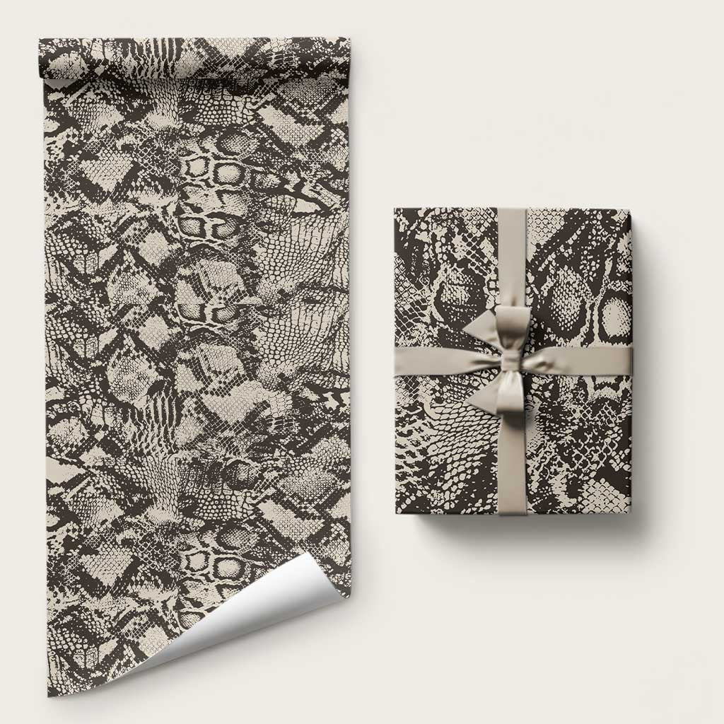 African Wild Animal Skins Wrapping Paper Snake and Crocodile Mix Skin ...