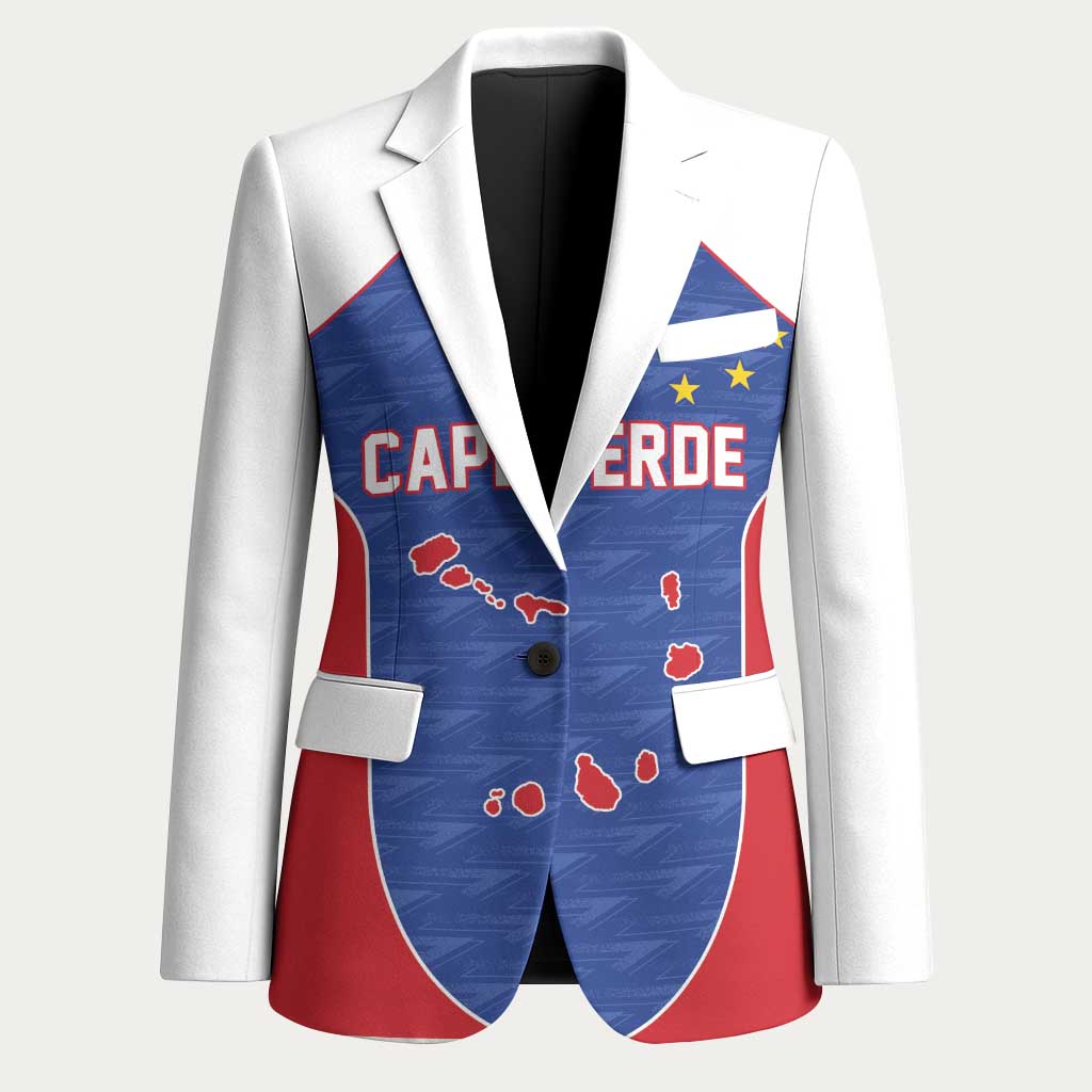 World Football 2026 Cape Verde Custom Blazer Tubaroes Azuis Verde ...