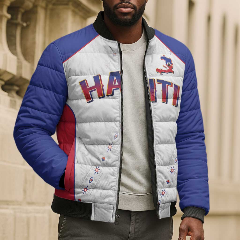 World Football 2026 Afro-Haiti Custom Bomber Puffer Jacket Together For ...